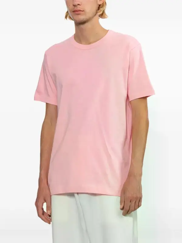 Comme Des Garçons Logo-print T-shirt - Pink