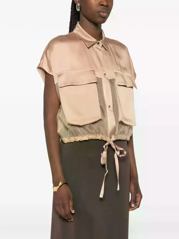 Antonelli Firenze Tie-detail Button-up Shirt