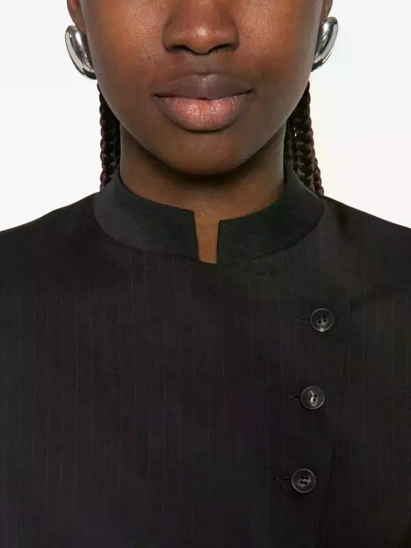 Paloma Wool Pinstripe Buttoned Jacket - Blue