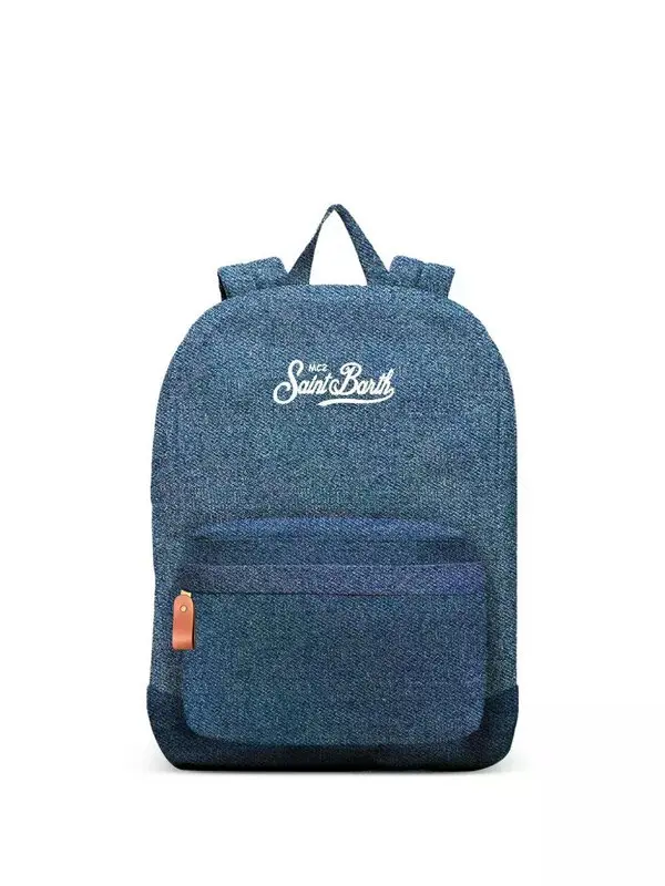 MC2 SAINT BARTH Logo Pocket Backpack - Blue