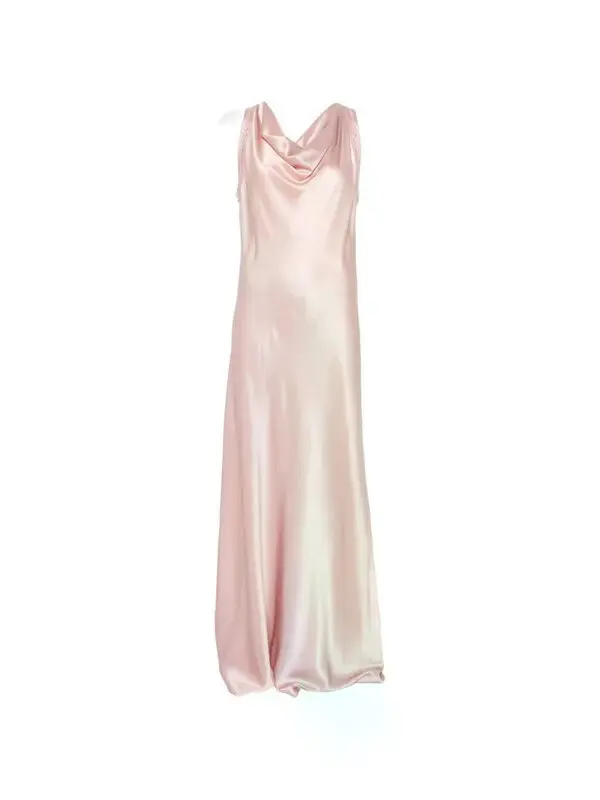 Antonelli Firenze Marcus Embellished Cowl-neck Maxi Dress - Pink