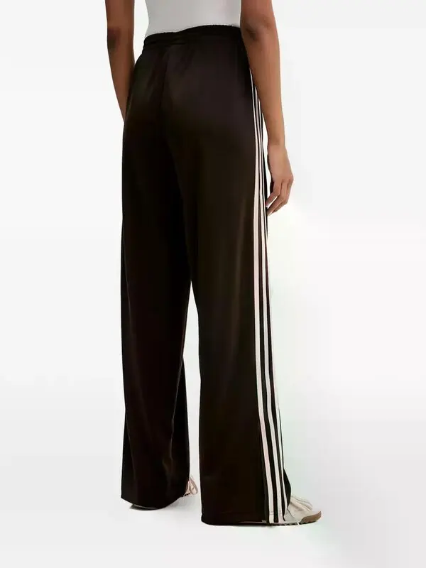 Adidas Stripe-detail Track Pants - Brown