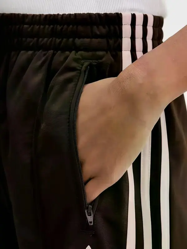 Adidas Stripe-detail Track Pants - Brown
