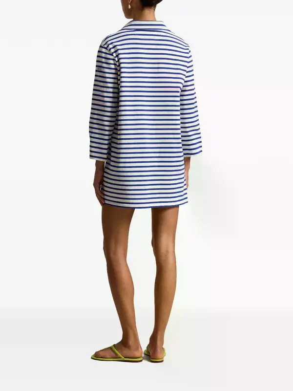 Polo Ralph Lauren Striped V-neck Mini Dress