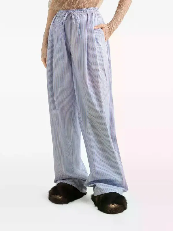 Dolce & Gabbana Striped Poplin Trousers