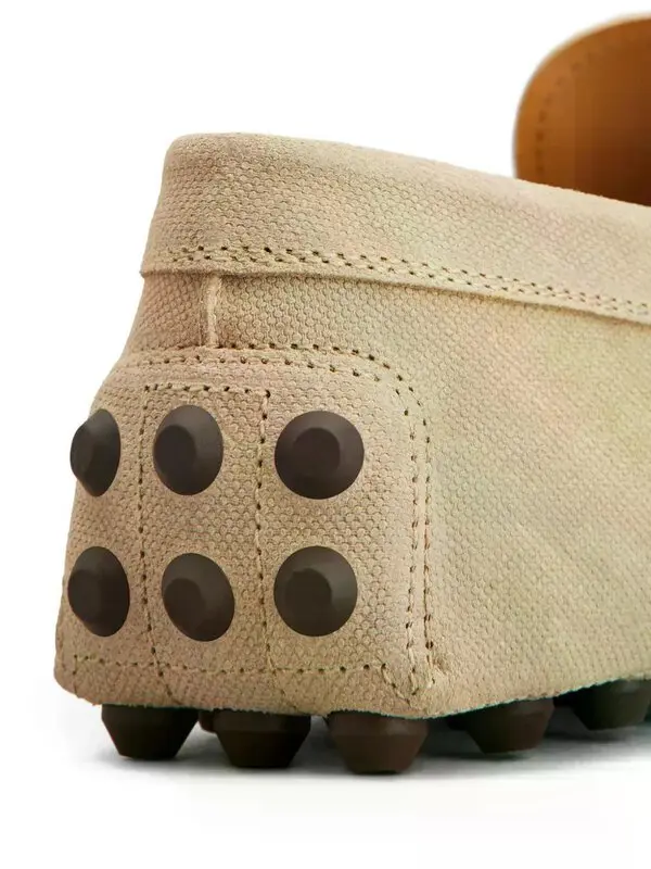 TOD'S Logo-detail Loafers - Neutrals