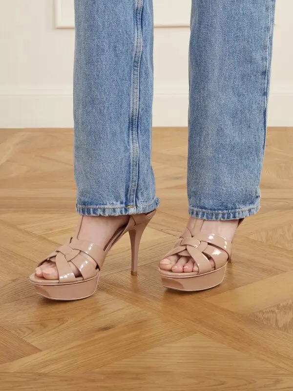 Saint Laurent Tribute Leather Pumps