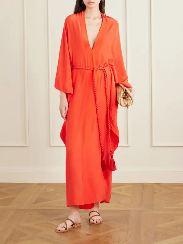 ANDRES OTALORA Un Deseo Belted Kaftan