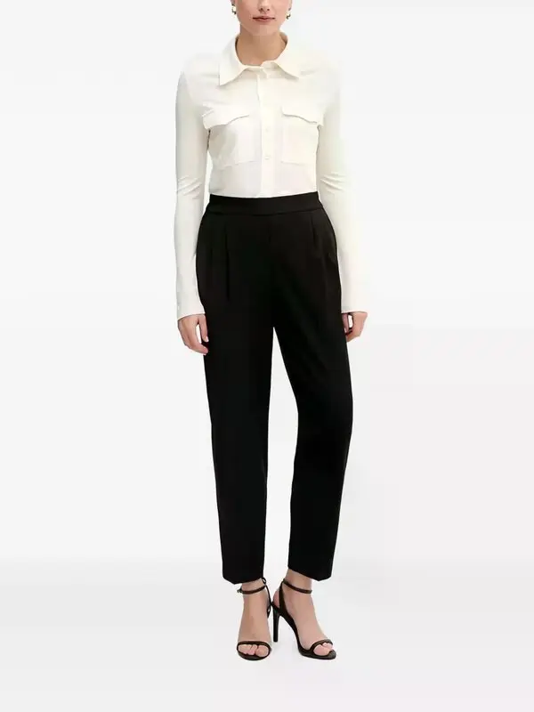 Sisley Pleated Straight Leg Trousers