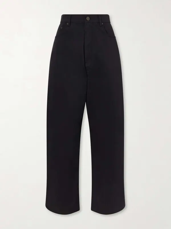 Phoebe Philo Wide-leg Jeans - Black