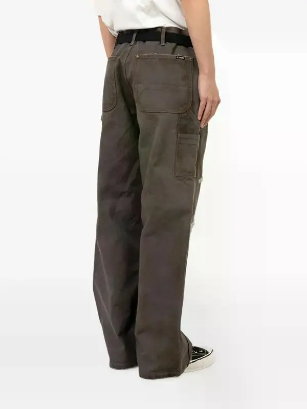 KAMIYA Cotton Distressed Trousers