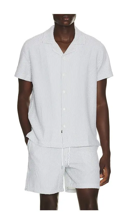 Rails Amalfi Camp Collared Shirt In . Also