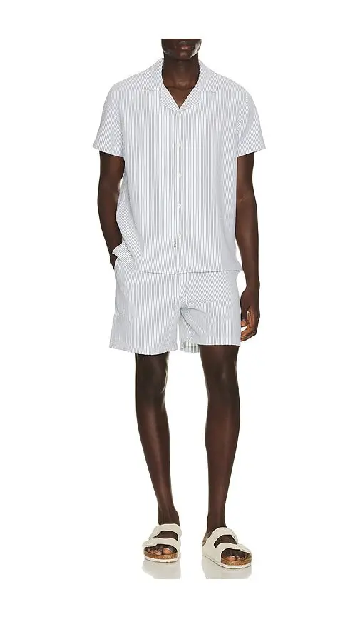 Rails Amalfi Camp Collared Shirt In . Also