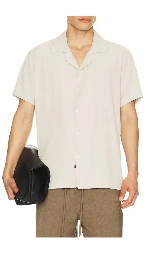 Rails Amalfi Camp Collared Shirt In . Also - Grey