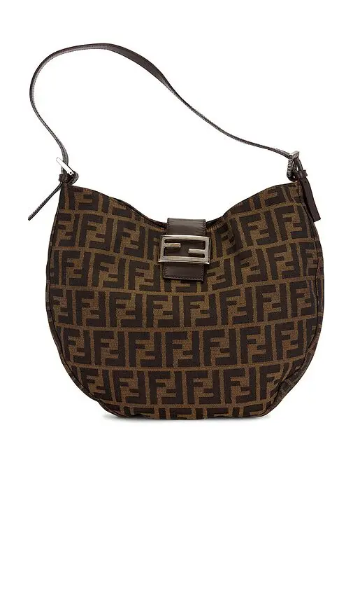 FWRD RENEW Fendi Zucca Hobo Bag
