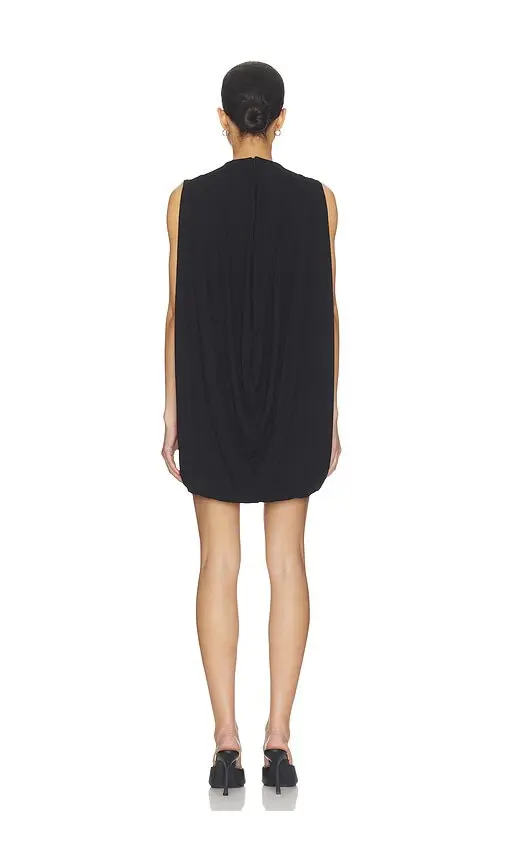 Alexander Wang Fitted Mini Dress With Drape Back
