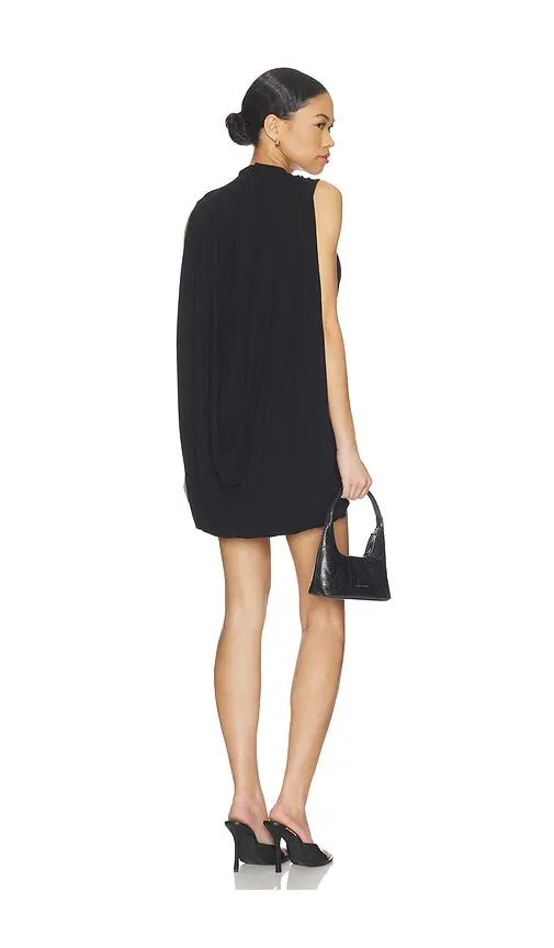 Alexander Wang Fitted Mini Dress With Drape Back