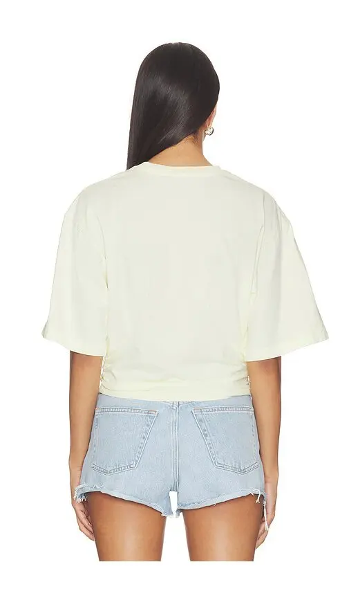 AGOLDE Shari Tee - Yellow