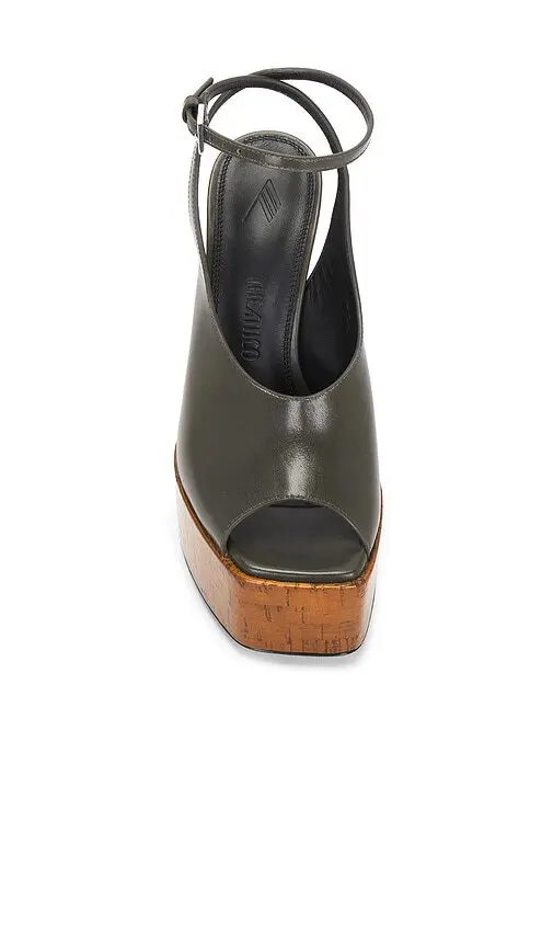 Attico Ornella 140 Sandal - Army