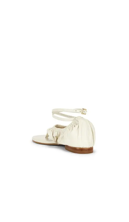NORA LOZZA Flat Thong Sandals