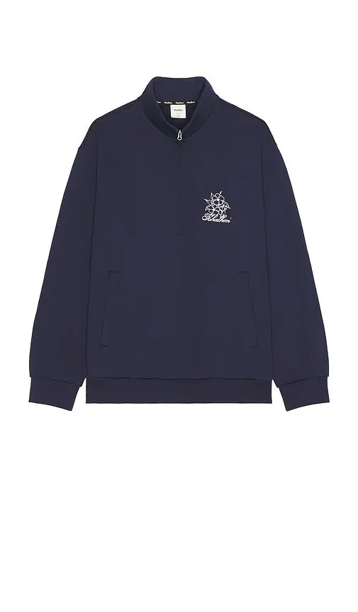 KHALHON Urban Club Half Zip Sweater