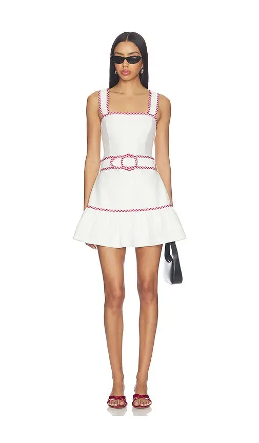 Amanda Uprichard Kassy Romper - Ivory