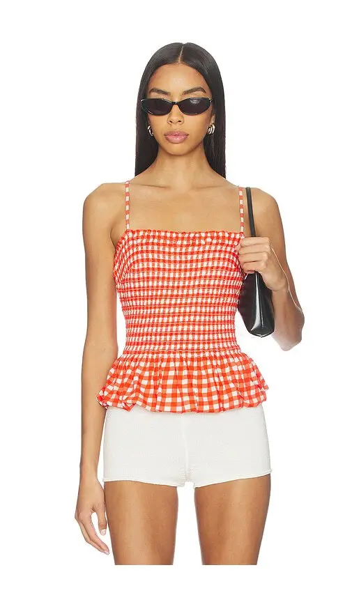 Free People Sundance Tank - Orange