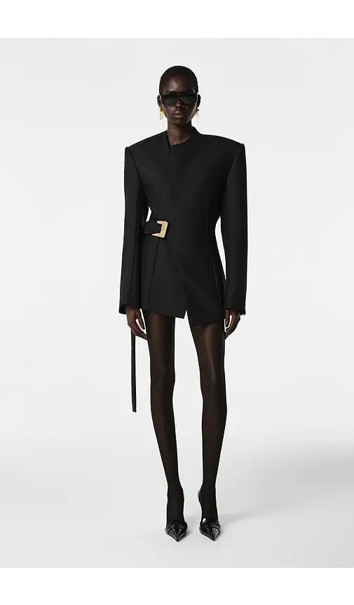 Revolve Sonya Jacket With Gold Buckle Detail