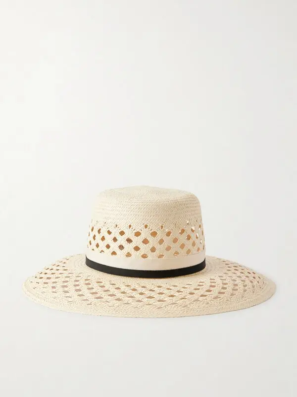 GIGI BURRIS MILLINERY Clara Woven Straw Sunhat