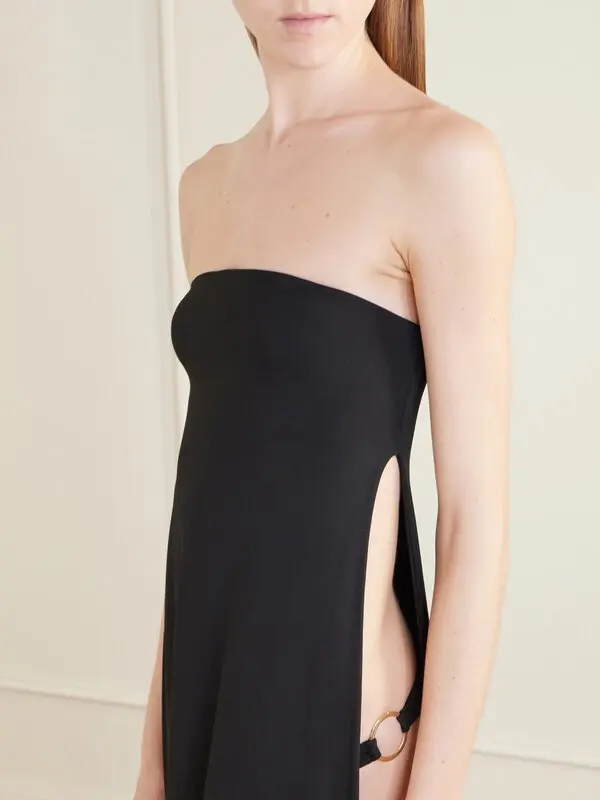 TALLER MARMO Penelope Strapless Maxi Cover-up