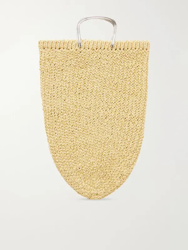 Tory Burch Woven Raffia Tote Bag - Neutrals