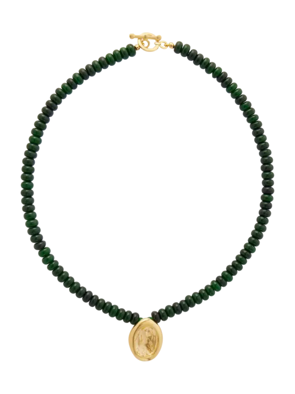 YSSO Aesop Jade Necklace - Green