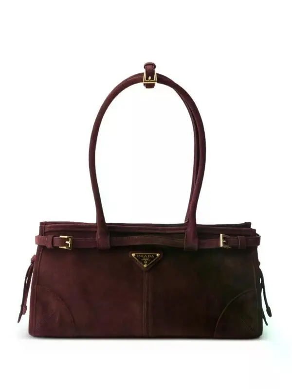 Prada Suede Bonnie Tote Bag