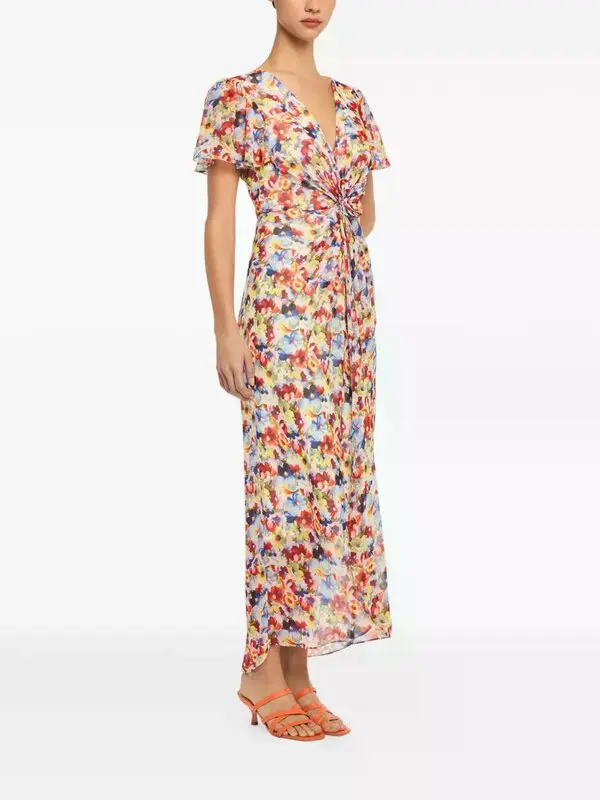 Cinq À Sept Floral V-neck Dress