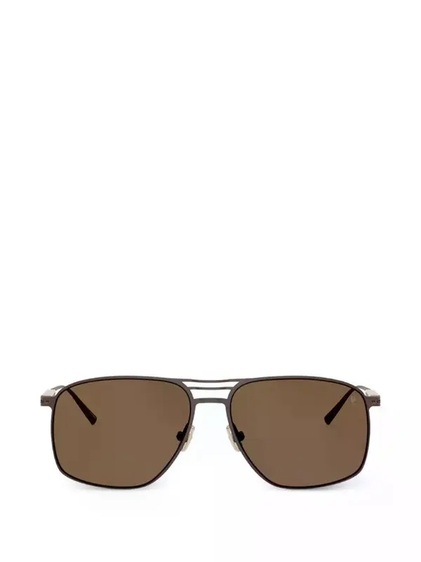 Brunello Cucinelli Pilot Sunglasses - Brown
