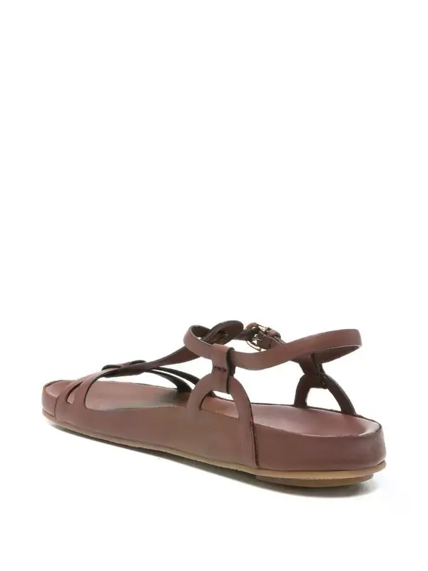 DEL CARLO Buckle-strap T-bar Sandals