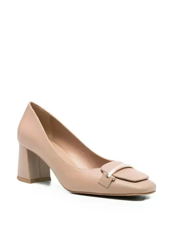 SERGIO MORETTI FIRENZE Square-toe Pumps - Neutrals