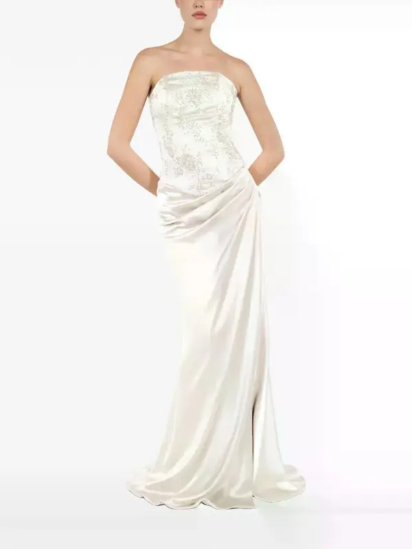 ALEXIA & ANTONIA Embellished Lace Top