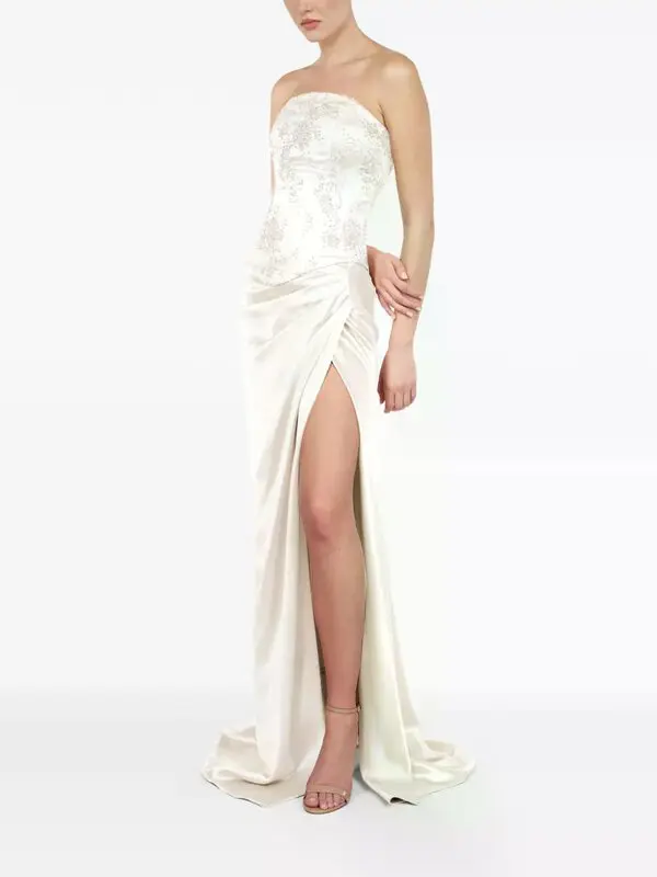 ALEXIA & ANTONIA Embellished Lace Top