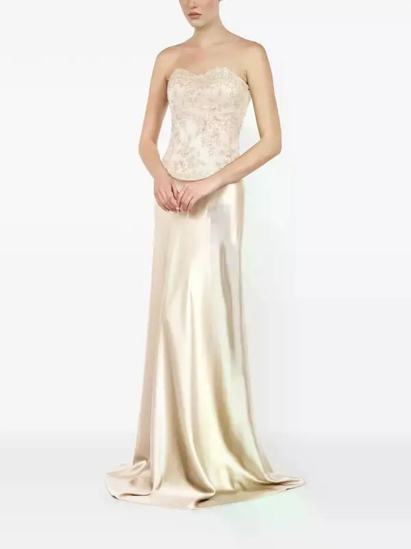 ALEXIA & ANTONIA Embellished Lace Corset