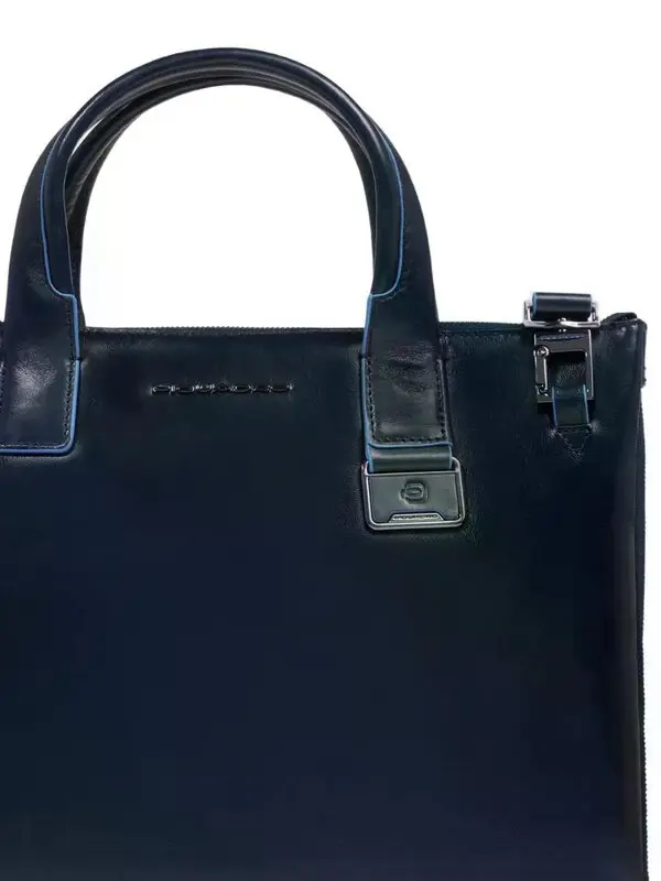 PIQUADRO Leather Laptop Bag