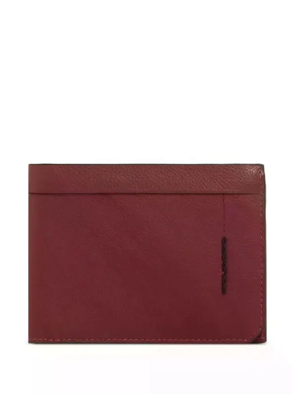 PIQUADRO Coin Pocket Wallet - Red