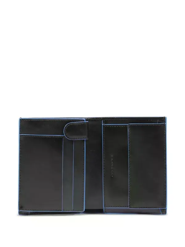 PIQUADRO Trifold Leather Wallet