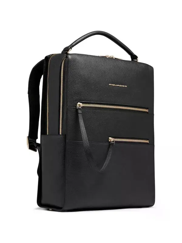 PIQUADRO Leather Backpack