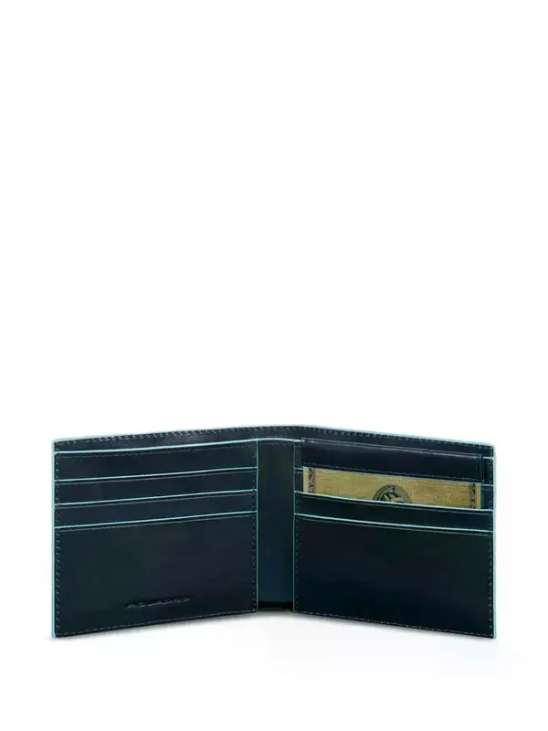 PIQUADRO Detachable-panel Wallet - Blue