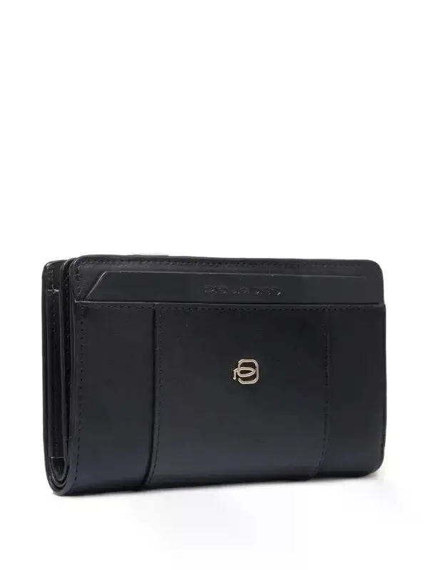 PIQUADRO Bi-fold Wallet - Black