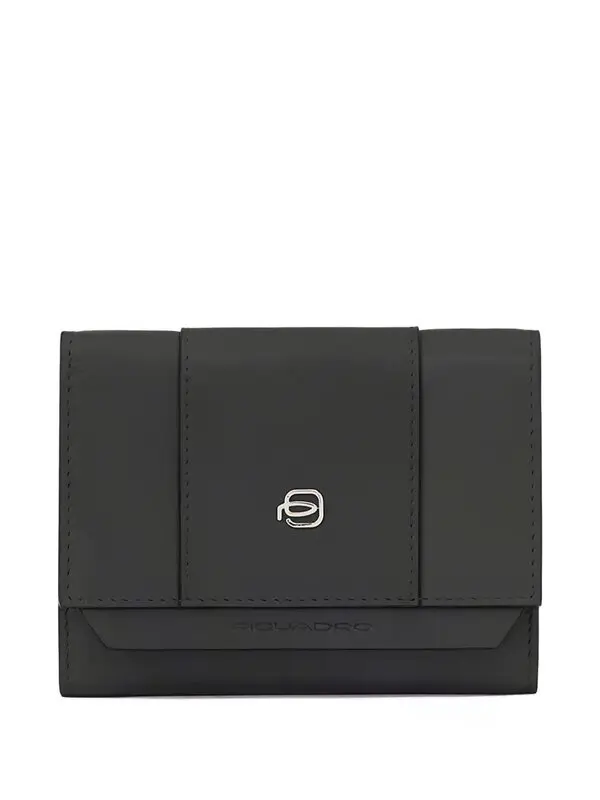 PIQUADRO Trifold Wallet - Black
