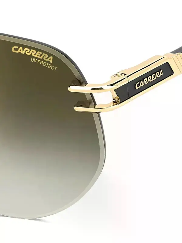 Carrera Eyewear Browline Pilot Sunglasses