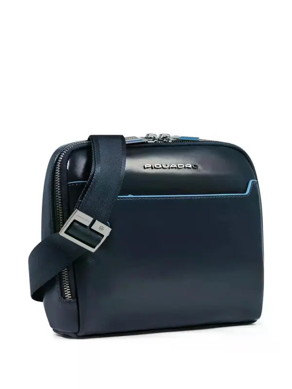 PIQUADRO Leather Crossbody Bag