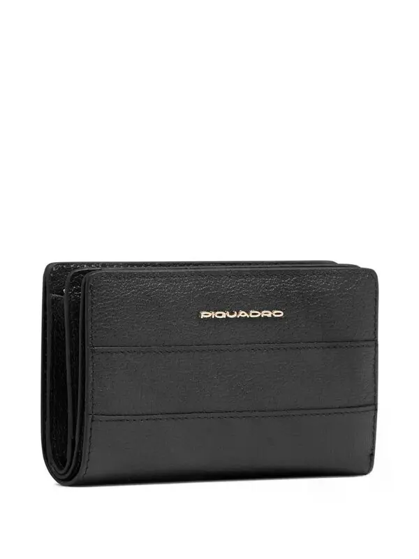 PIQUADRO Bi-fold Wallet - Black